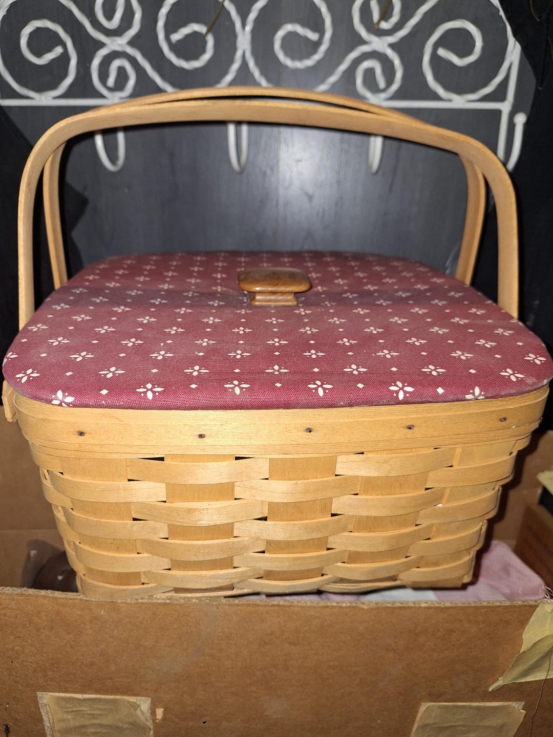 Longaberger Cake or Picnic Basket - Etsy