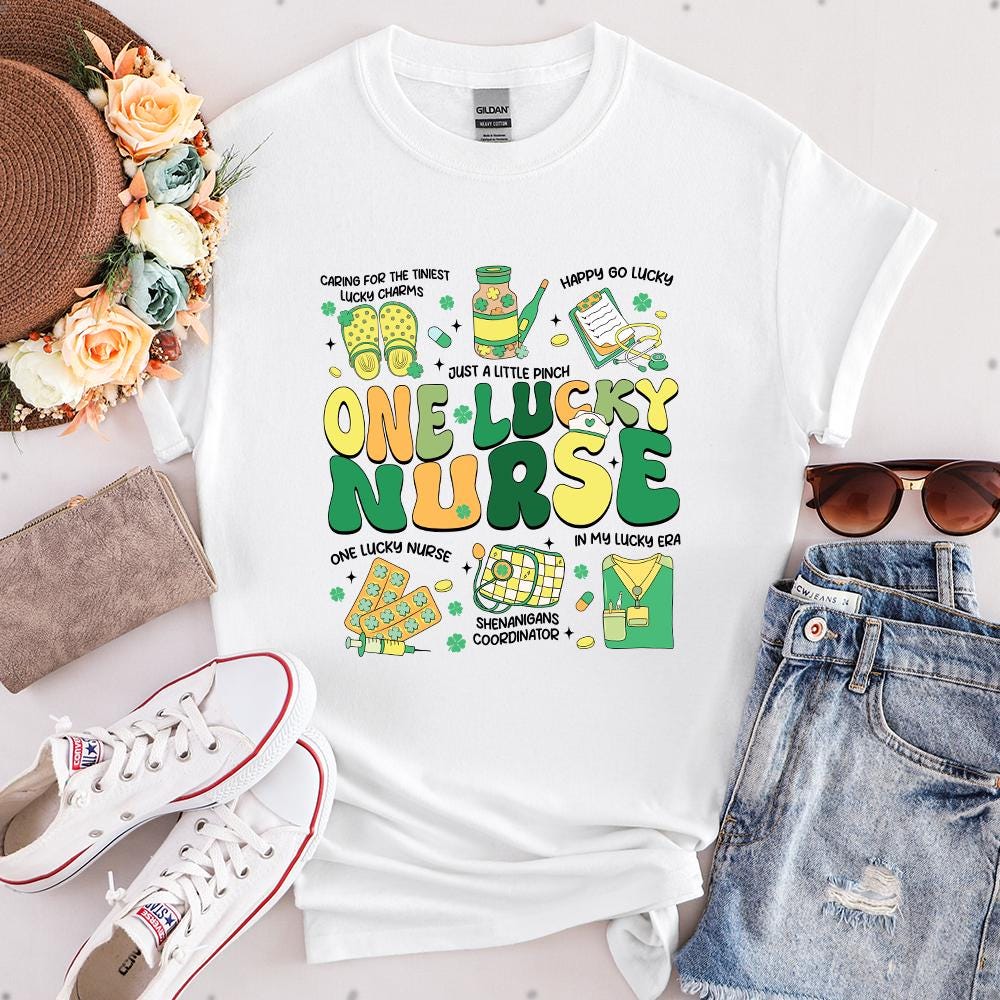 30+ Nurse St Patrick's Day Designs Png, Nurse Shamrock Svg, Lucky Nurse ...
