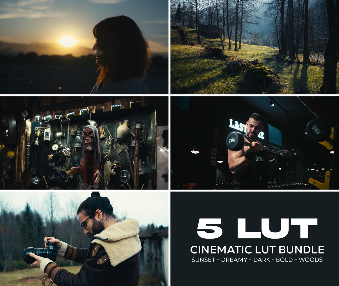 Bundle | 5 Luts | Cinematic LUT for Color Grading S-LOG3 - Etsy