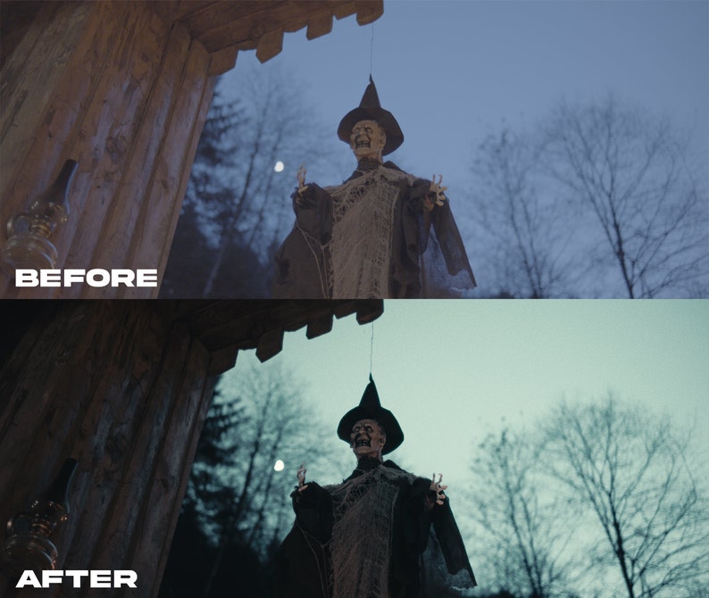 Dark | Cinematic LUT for Color Grading S-LOG3 - Etsy