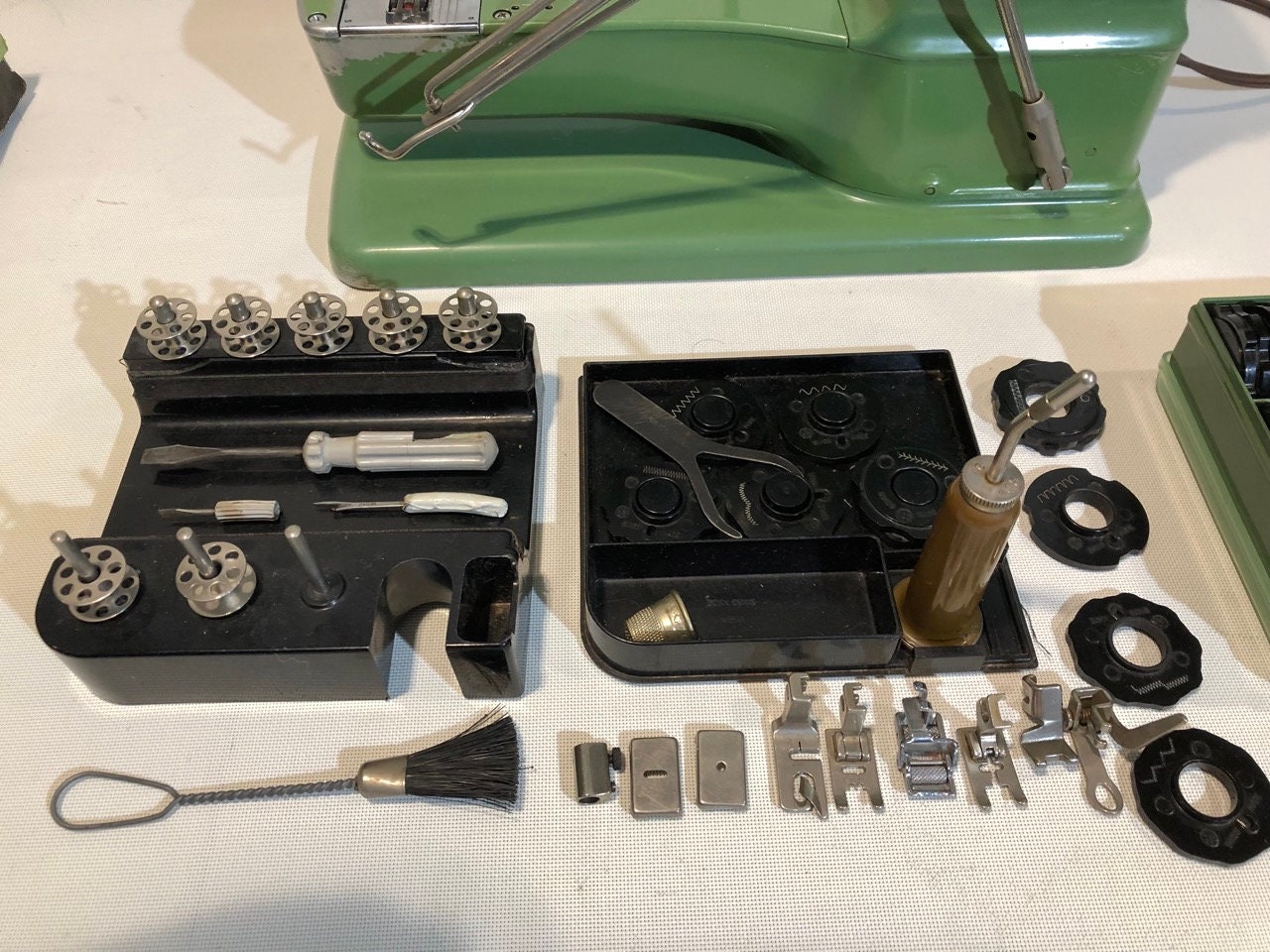 Vintage Elna Supermatic With, Manual, Brochures, Nowifix, Original ...