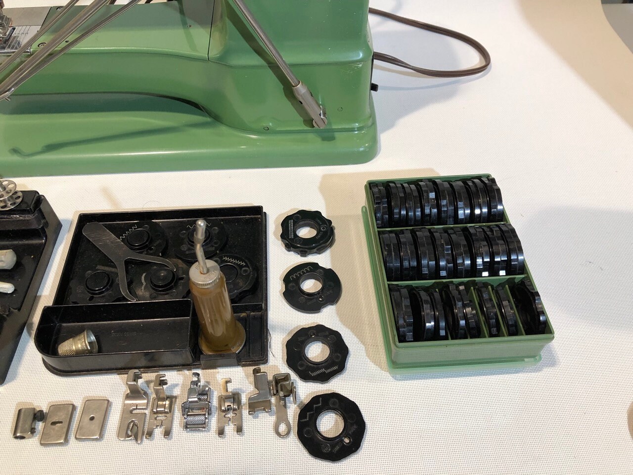 Vintage Elna Supermatic With, Manual, Brochures, Nowifix, Original ...