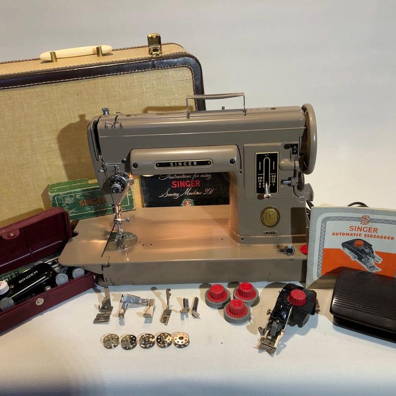 Singer 401 Sewing Machine - Etsy