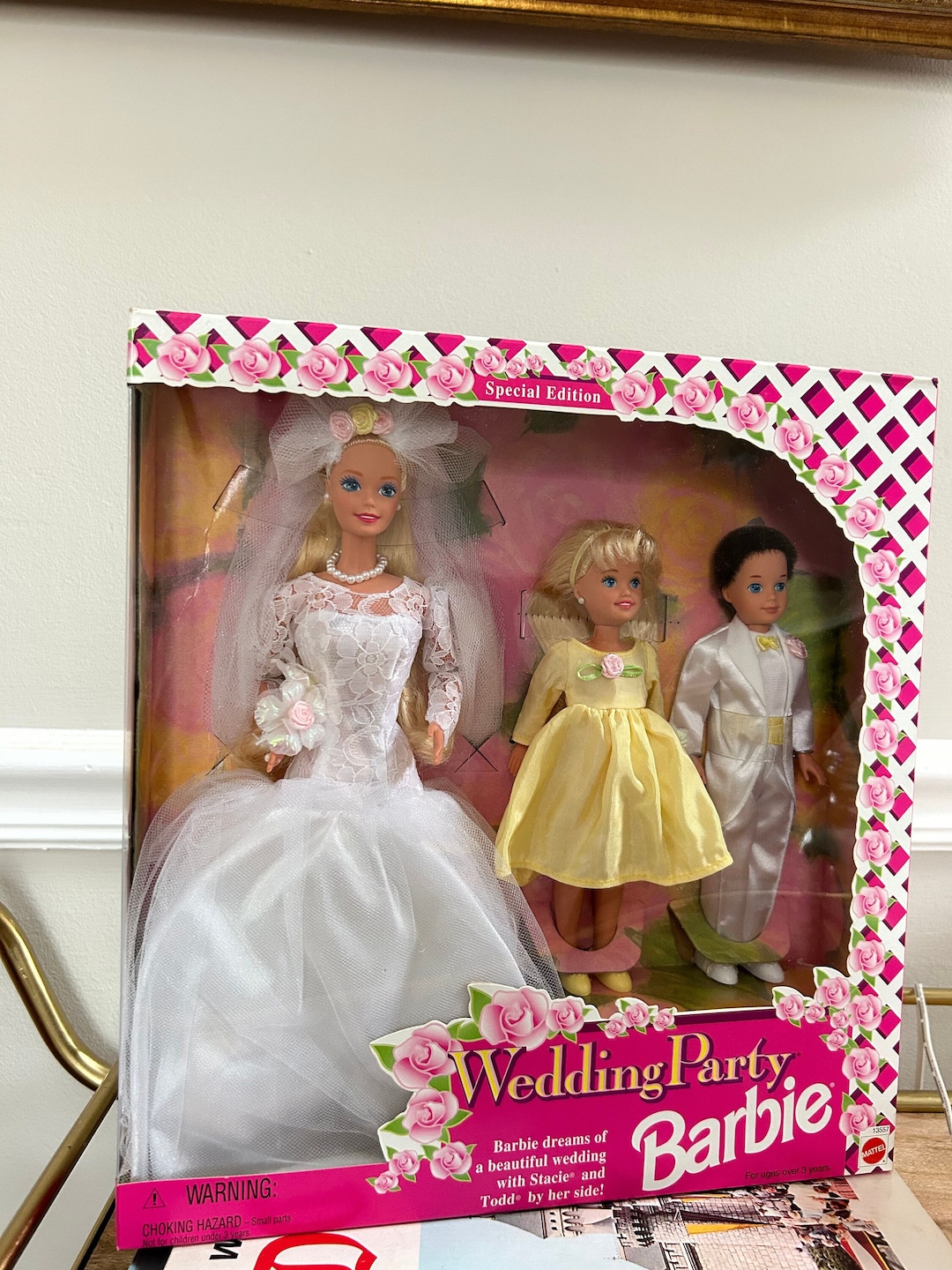 Wedding Party Barbie / Special Edition Deluxe Set / 1994 Barbie Mattel ...