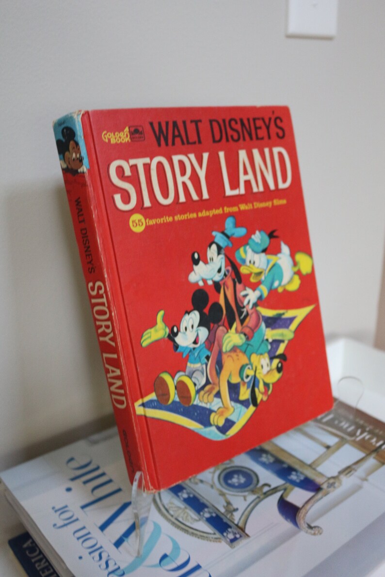 Hardcover Vintage STORYLAND Book by Walt Disney With 50 Stories - Etsy