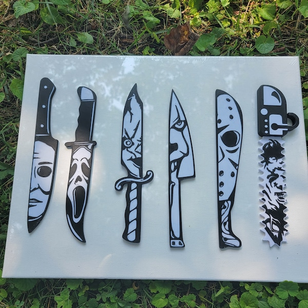 3d Printed Horror Knives - Etsy