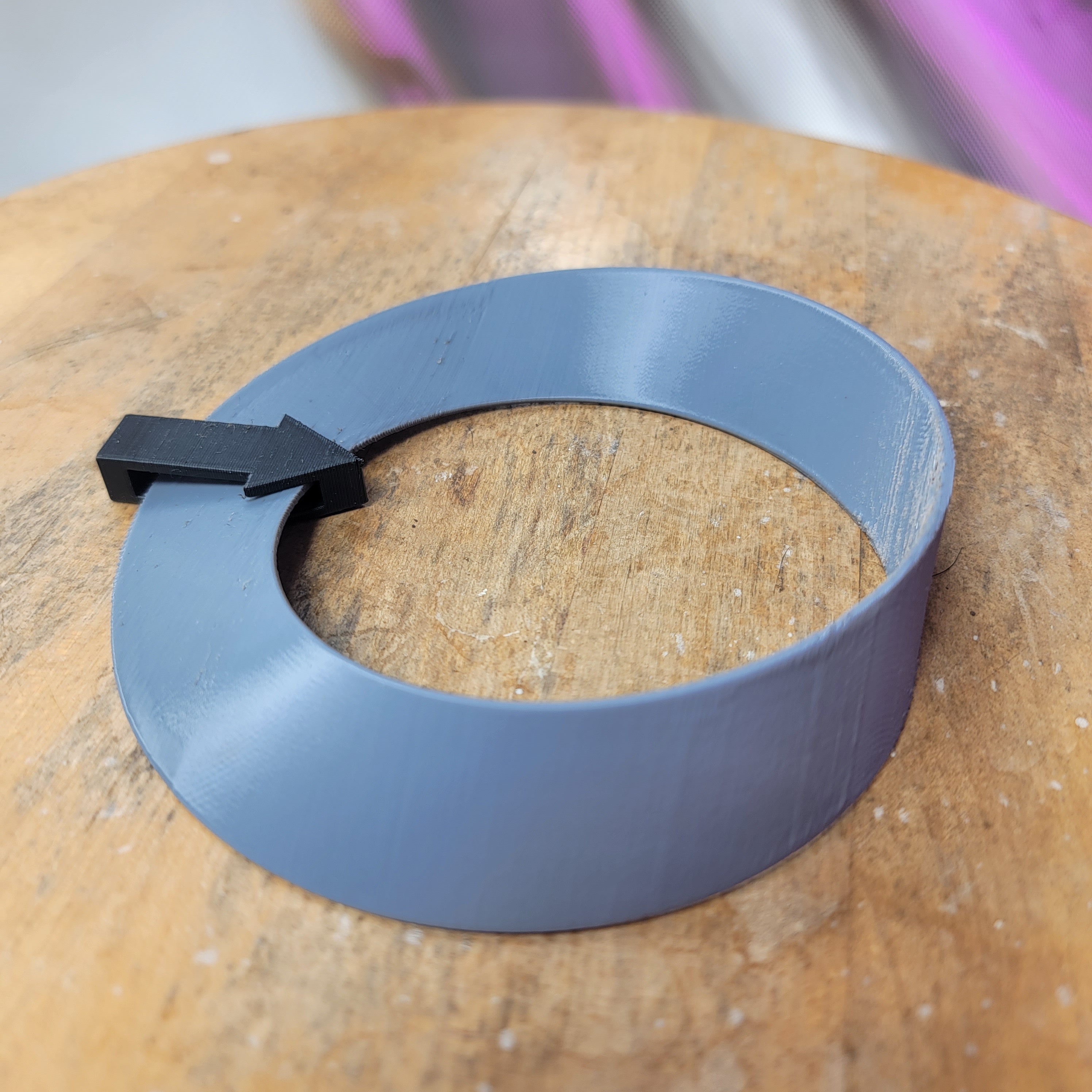 Mobius Strip With Arrow, Math Demonstration of Nonorientability - Etsy