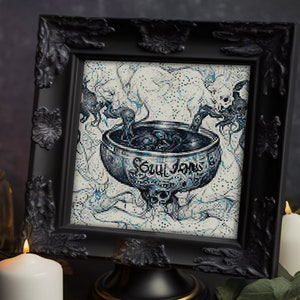 Mystic Potion, Soul Cauldron, Magic Pot, Witch's Brew, Gothic, Alchemy ...