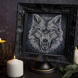 Canis Lupus, Gray Wolf, Beast of the Wild, Moon Howler, Alpha, Night ...