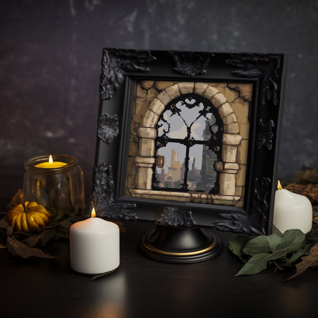 Gothic Revival Window, Portal to Another Realm, Doorway to a Different ...