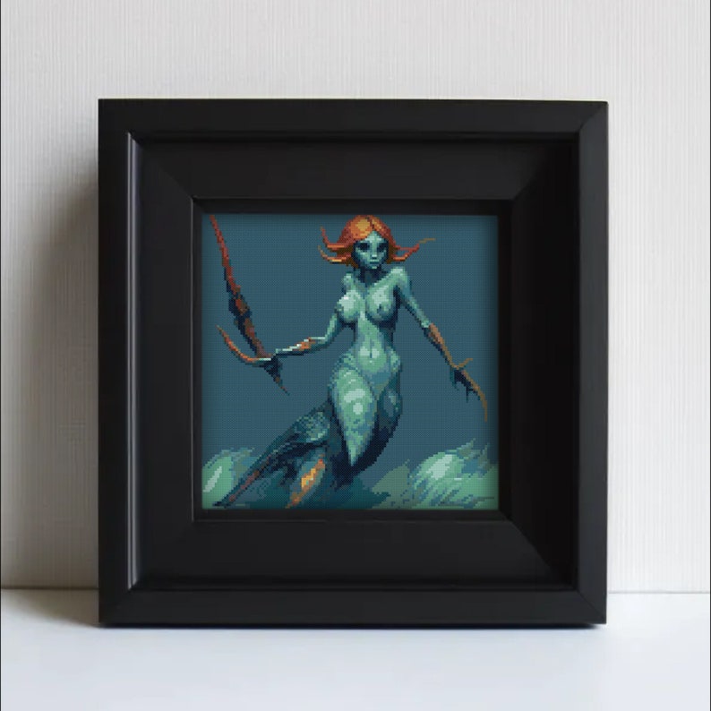 Atlantean, Mermaid, Siren, Fish Human, Ocean, Underwater, Nymph, Marine ...