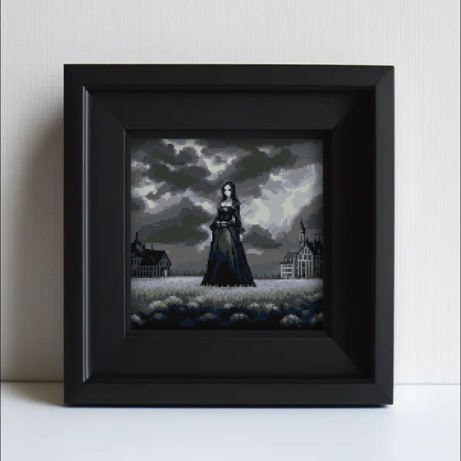 Mansion Mistress, Vampire, Dark Haunted Manor, Black Dress, Gothic ...