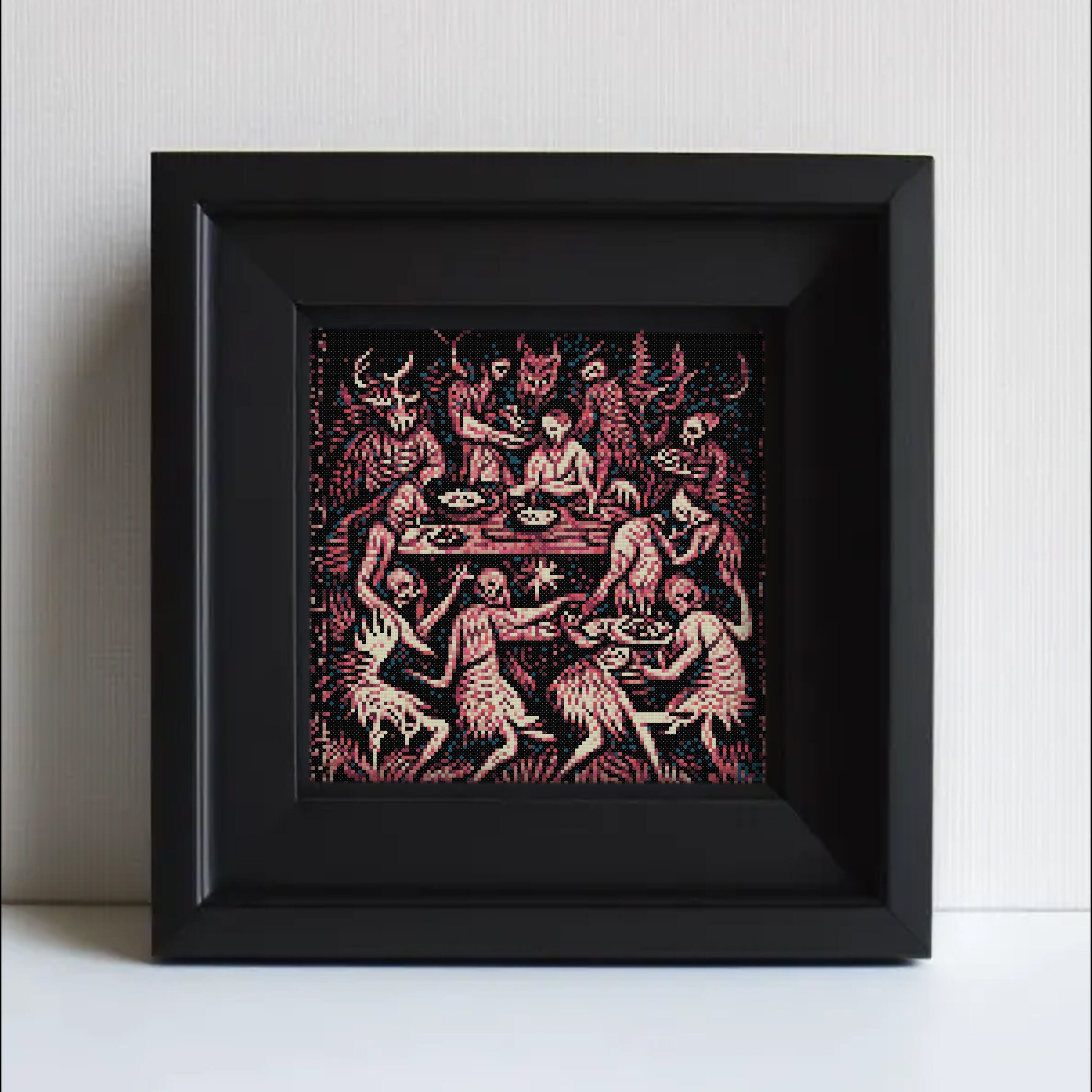 Infernal Feast, Demon's Dinner, Unholy Gathering, Gothic, Dark ...