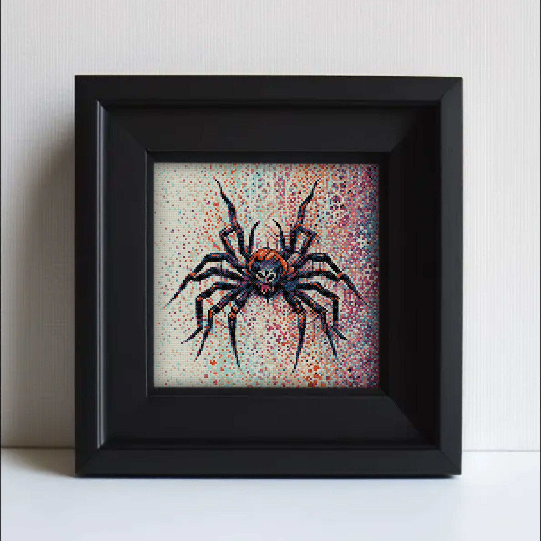 Spooky Spider, Horrifying Arachnid, Colorful, Bone-chilling Fiend ...