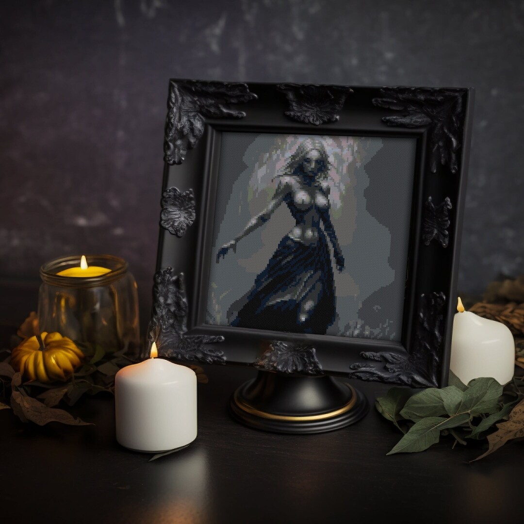 Jeanne Dark, Nude, Ghostly, Gothic, Woman, Naked Breast, NSFW, Cave ...