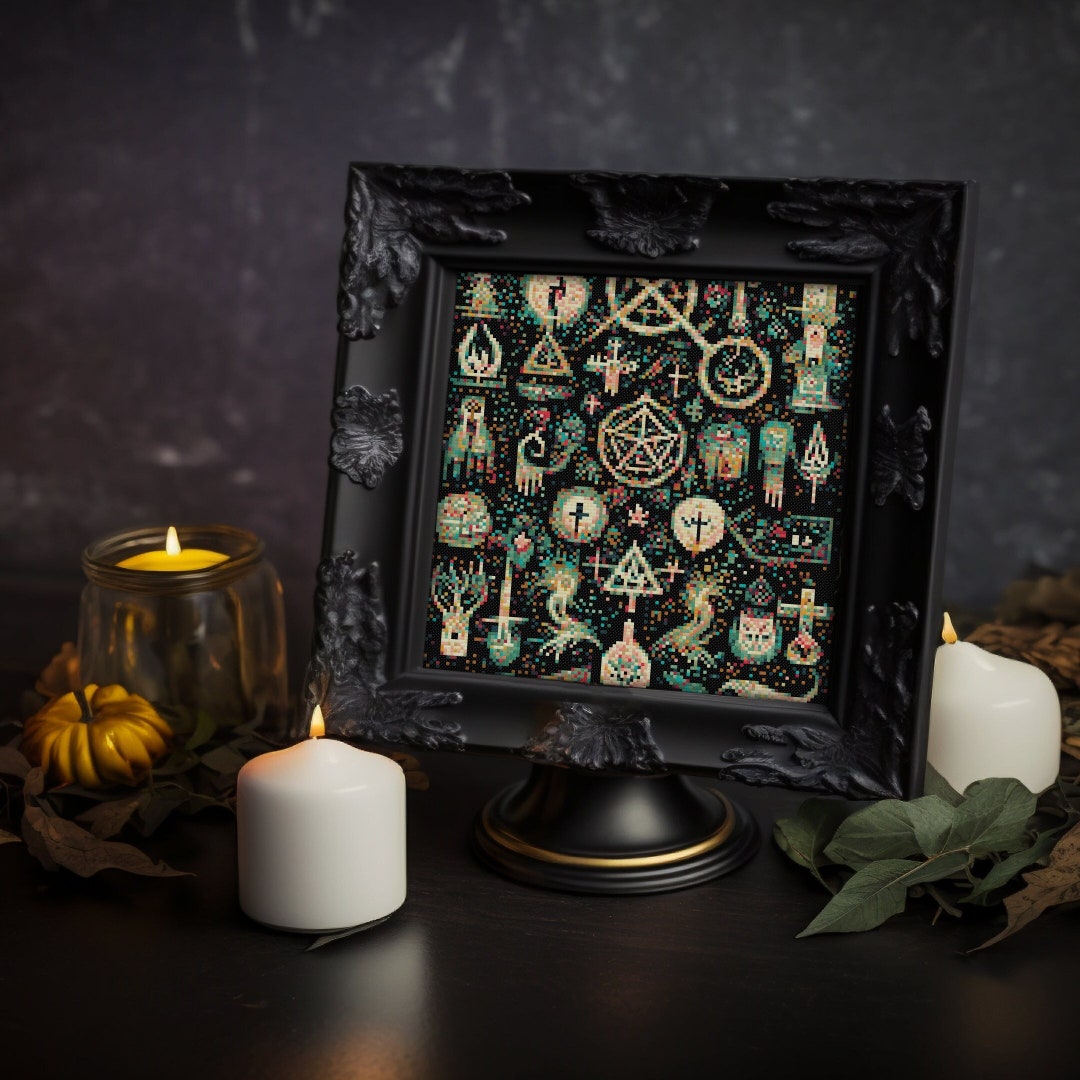 Witchcraft Tools, Symbols, Magic Pot, Witch's Brew, Gothic, Mystic ...