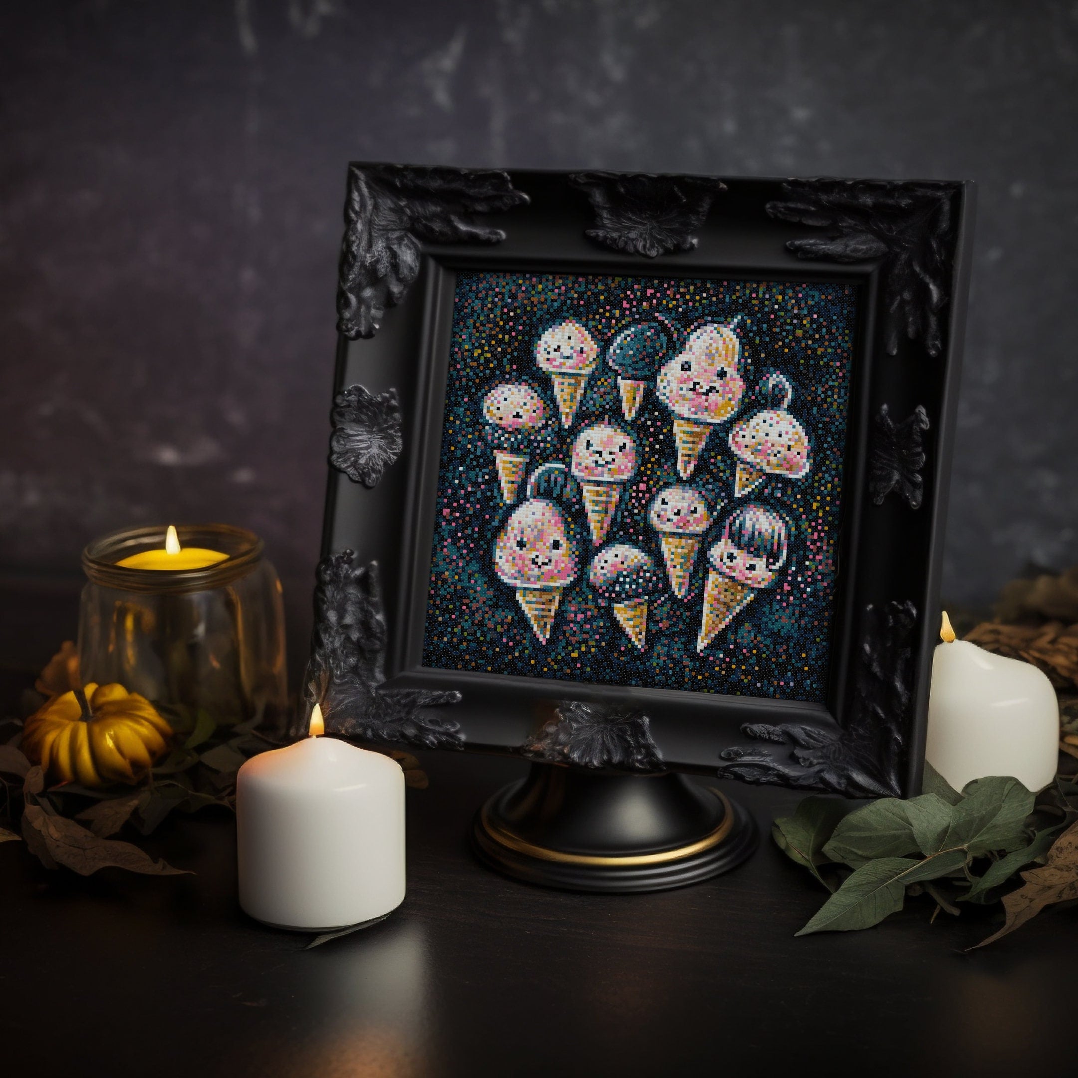 Gluttony, Dark Kawaii Icecreams, Foody, Cute, Undead Food, Delightful ...