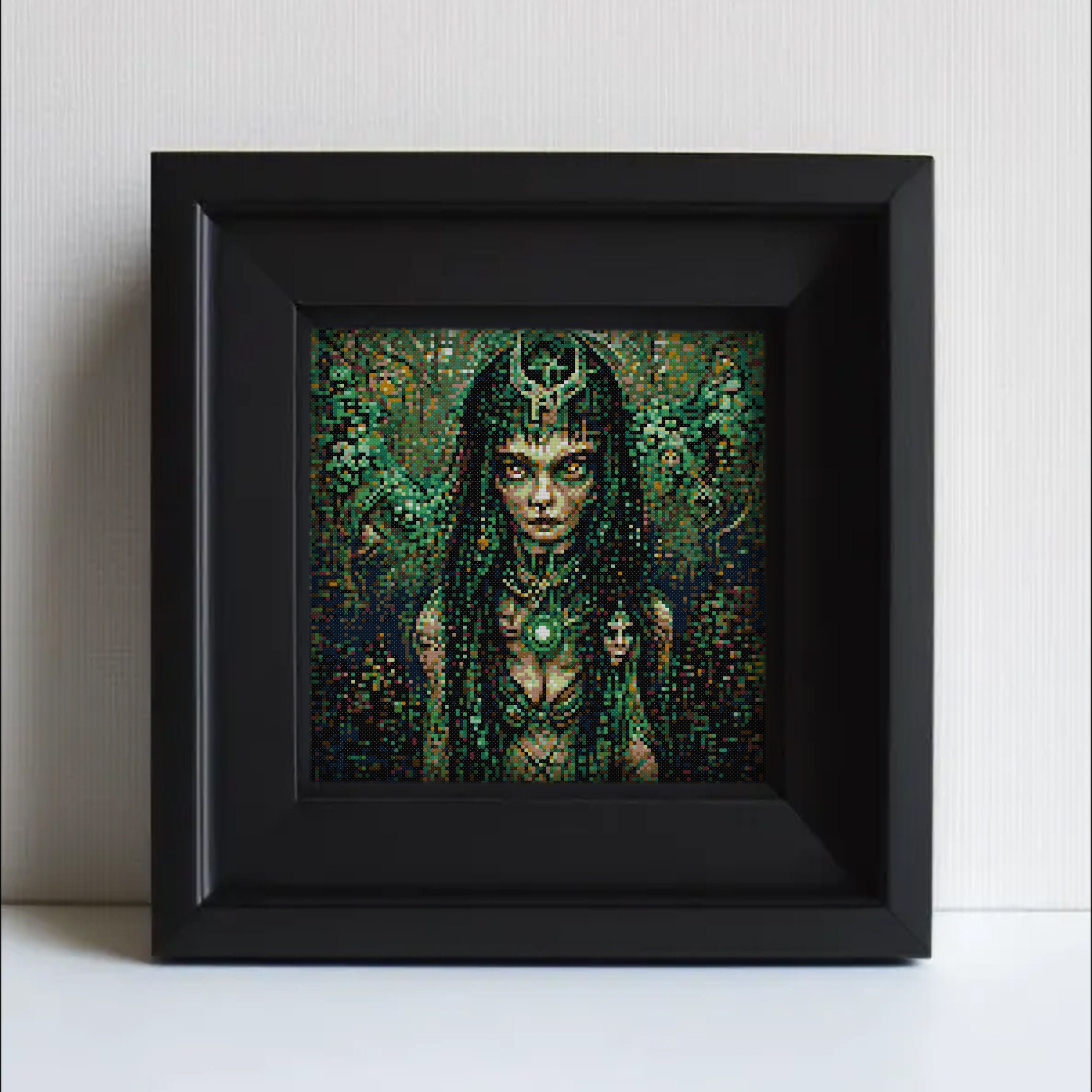 Haunted Enchantress Spooky Ghost Cursed Moon Lass Vampire - Etsy