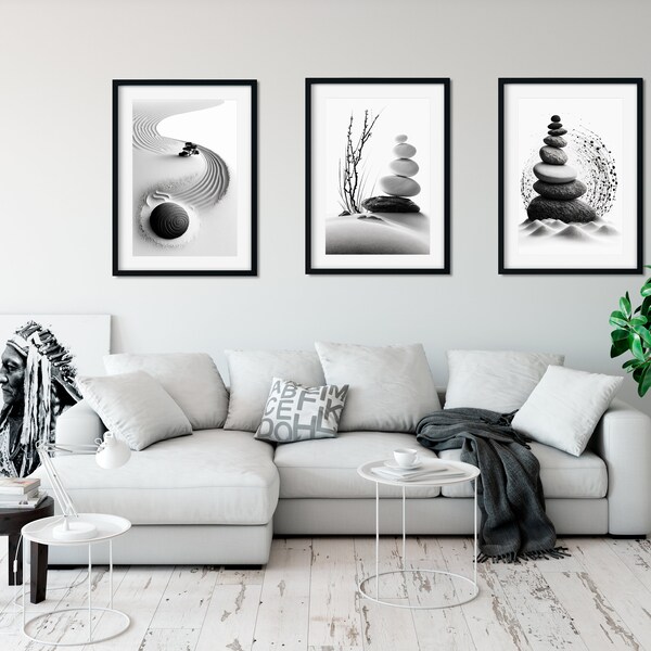 Zen Wall Art - Etsy