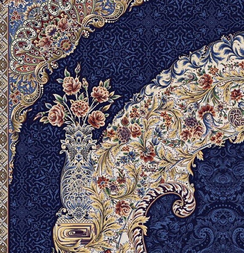 Ready to Print Persian Carpet Digital Art, High-resolution Download - Etsy