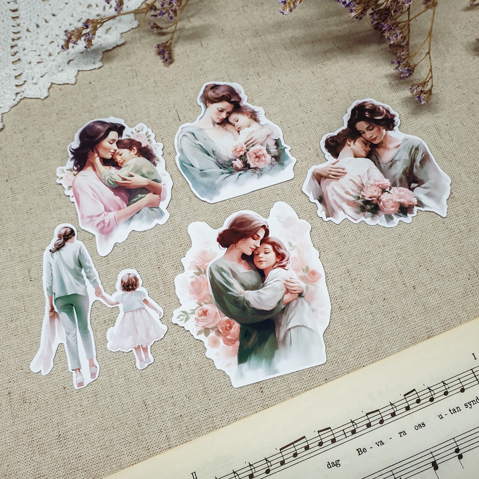 Stickers | Mother's Day Stickers | Mum Stickers | Girl Stickers ...