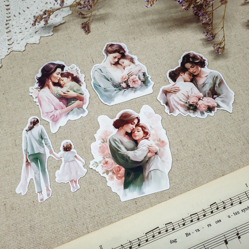 Stickers | Mother's Day Stickers | Mum Stickers | Girl Stickers ...