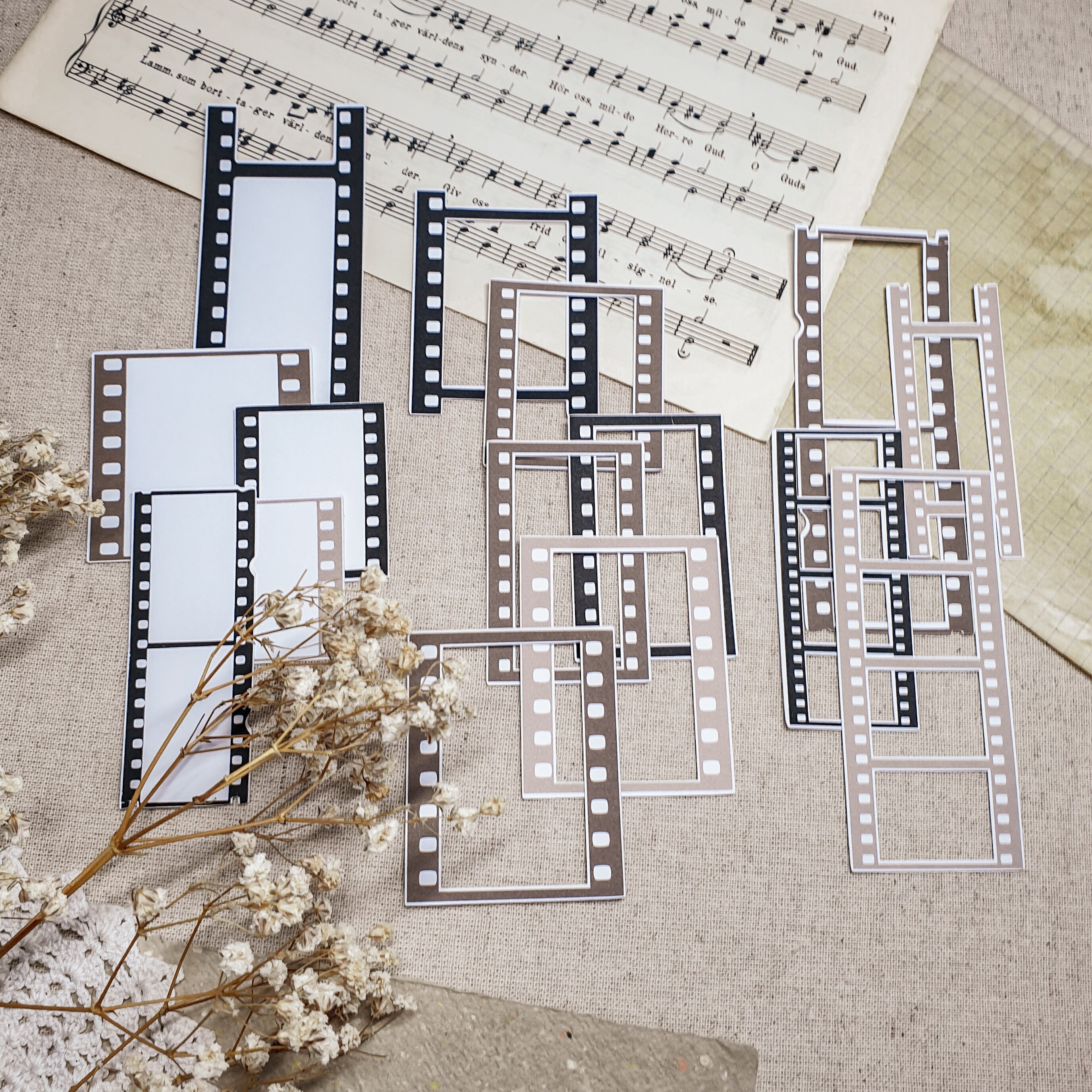Vintage Film Frames | Cut Outs | Photo Frame | Old Photo Frame | Photo ...
