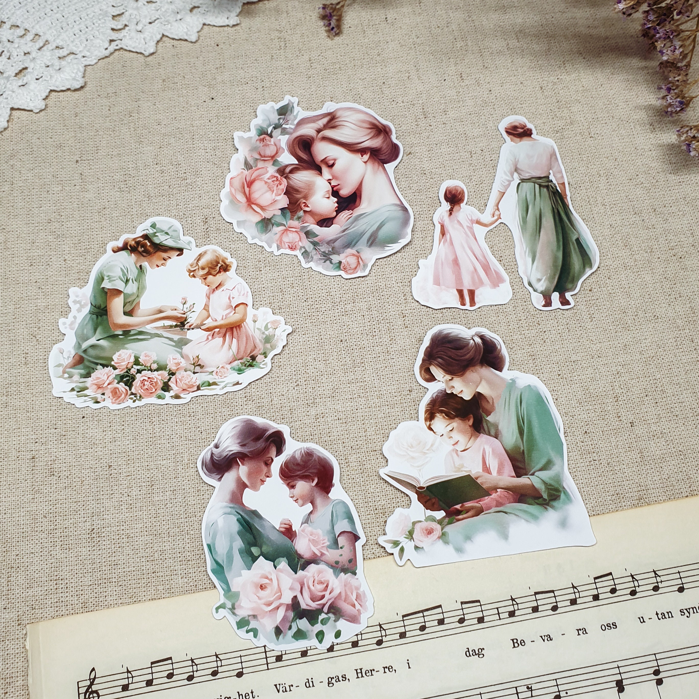Stickers | Mother's Day Stickers | Mum Stickers | Girl Stickers ...