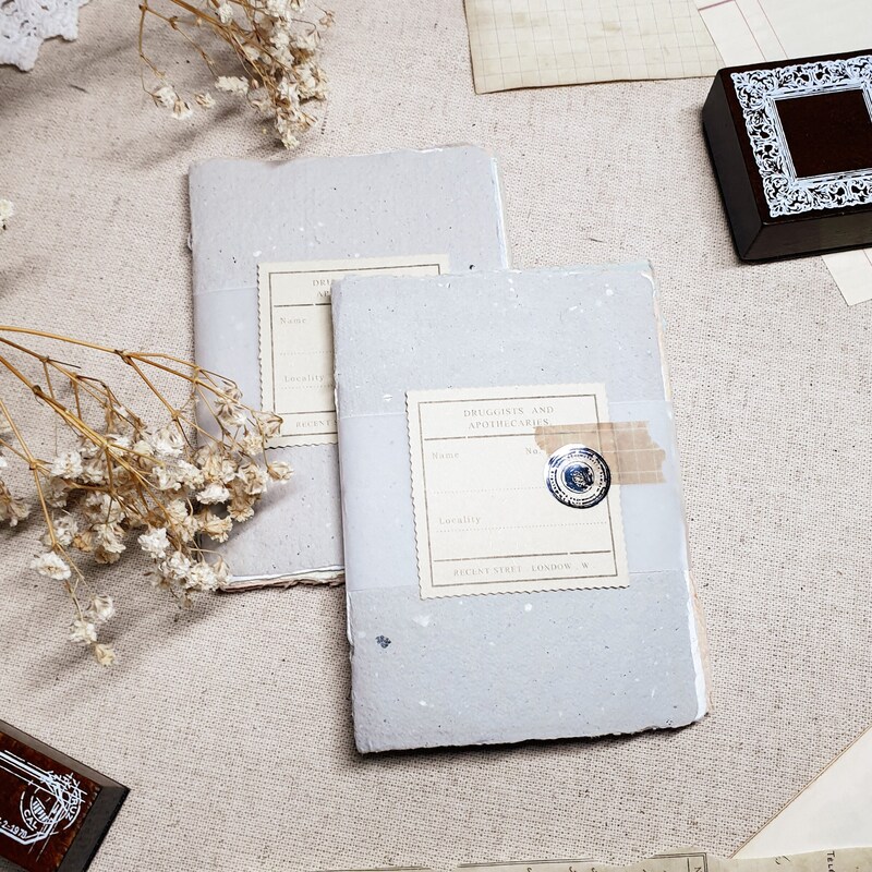 Mixed Paper Journal - Etsy