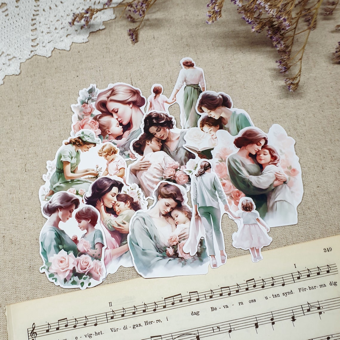 Stickers | Mother's Day Stickers | Mum Stickers | Girl Stickers ...