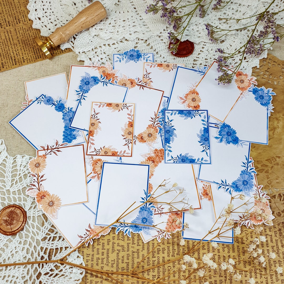 Floral Frames I Cut Out Frames Decorating Frames Journaling Ephemera ...