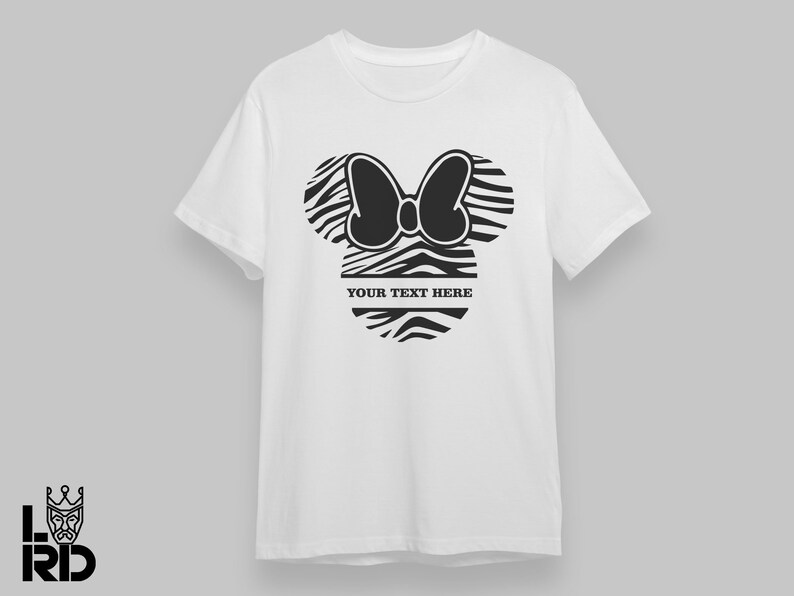 Cartoon Mouse Stripes Monogaram SVG Mouse Head Monogram Your - Etsy