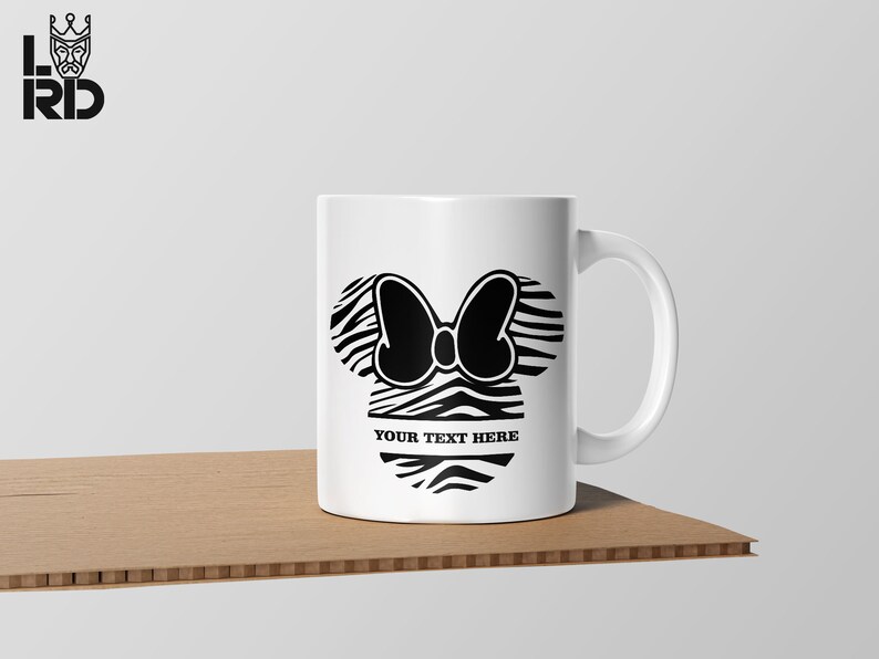 Cartoon Mouse Stripes Monogaram SVG Mouse Head Monogram Your - Etsy