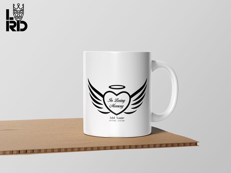 In Loving Memory SVG, Memorial PNG, Angel Wings Memorial, Goodbye SVG ...