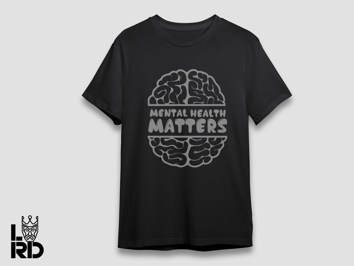 Mental Health Matters Svg Positive Svg Brain File For Cricut You