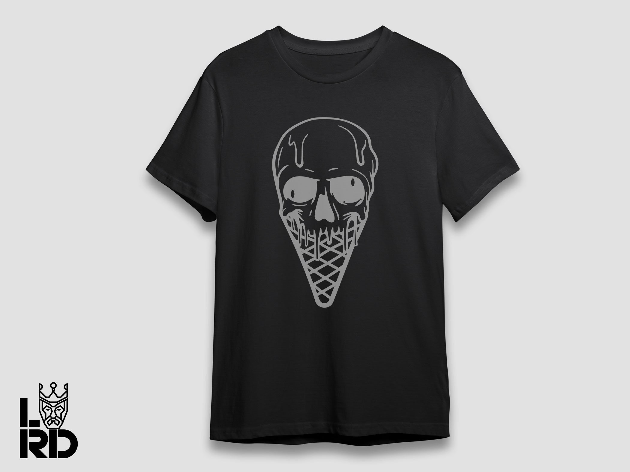 Ice Cream Skull SVG, Ice Cream Cricut Cutting File, Ice Cream Cone PNG ...
