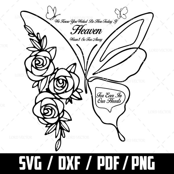In Loving Memory Svg - Etsy