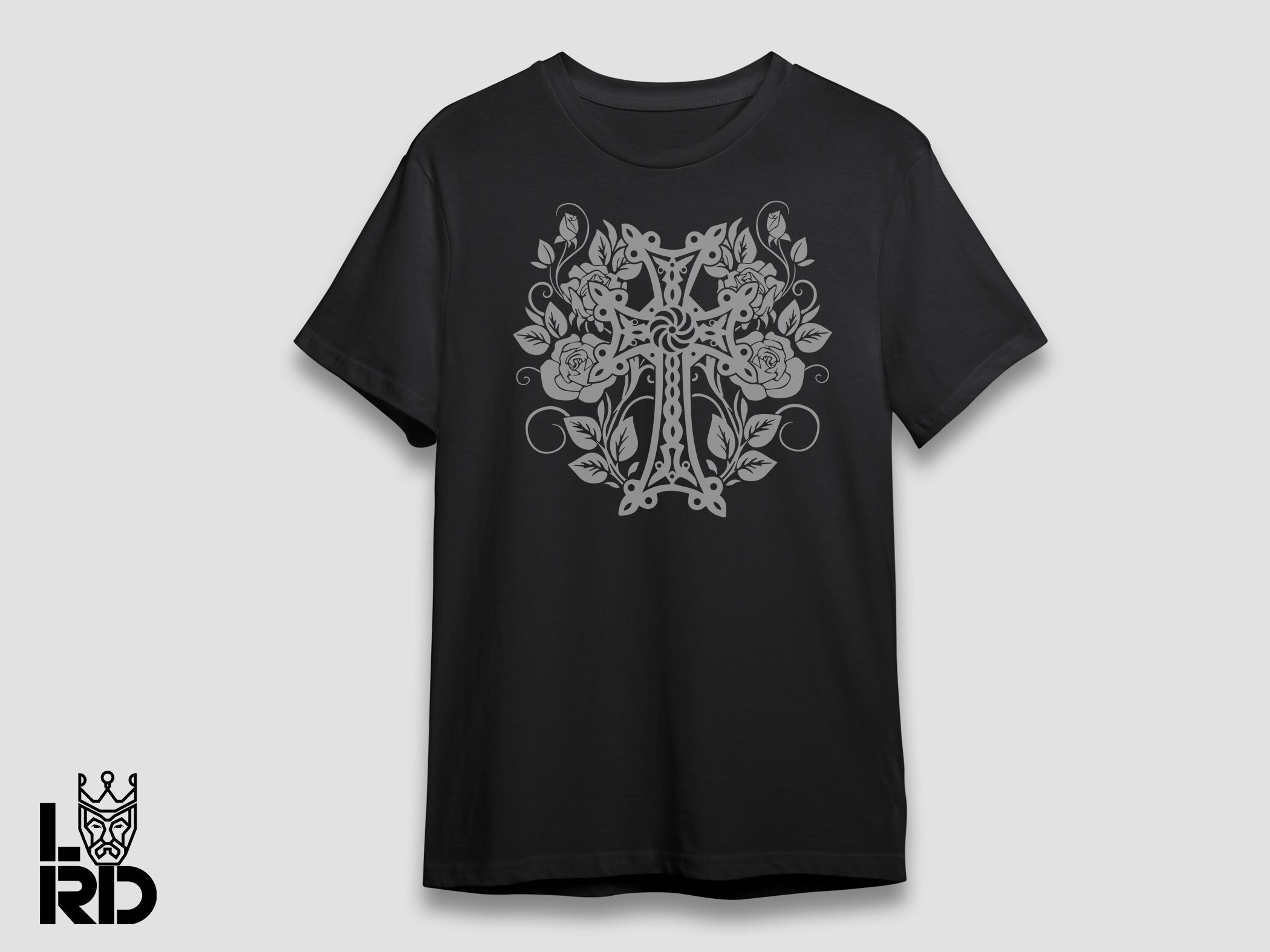 Cross With Roses SVG, Cross SVG File, Christian PNG, Religious Cross ...