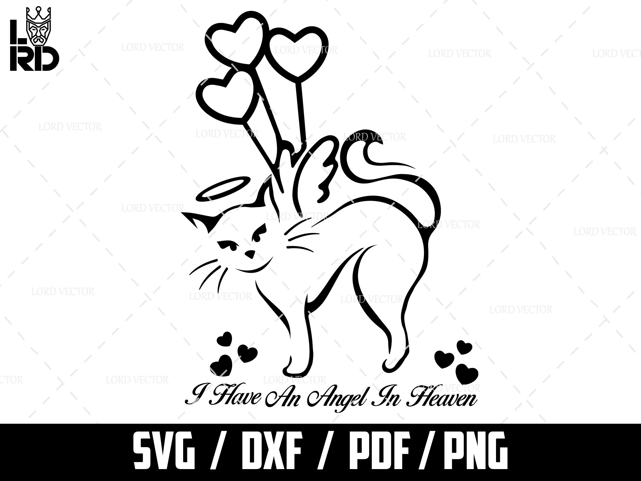 Lost Pet Cat Memorial, Cat Loss Svg File, Remembrance Svg, Memory of ...