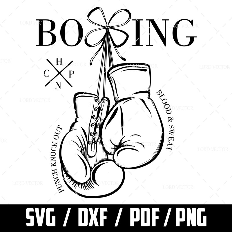 Girl Boxing Svg - Etsy
