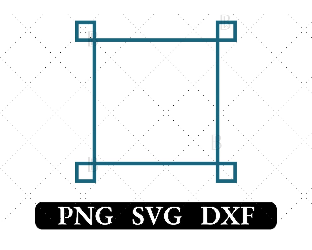 Monogram Frame, Digital Download, SVG/PNG/DXF, Personalization, Cut ...