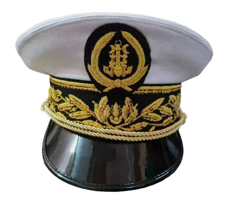 WW1 French Army Naval Admiral Military Cap High Quality - Etsy