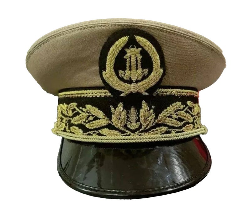 WW1 French Army Naval Admiral Military Cap High Quality - Etsy