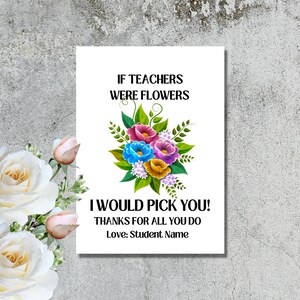 Teacher Appreciation Gift Tags, Customizable, Canva, Thank You, End- Of ...