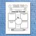 Teacher Appreciation Printable Coloring Page, End of the School Year ...