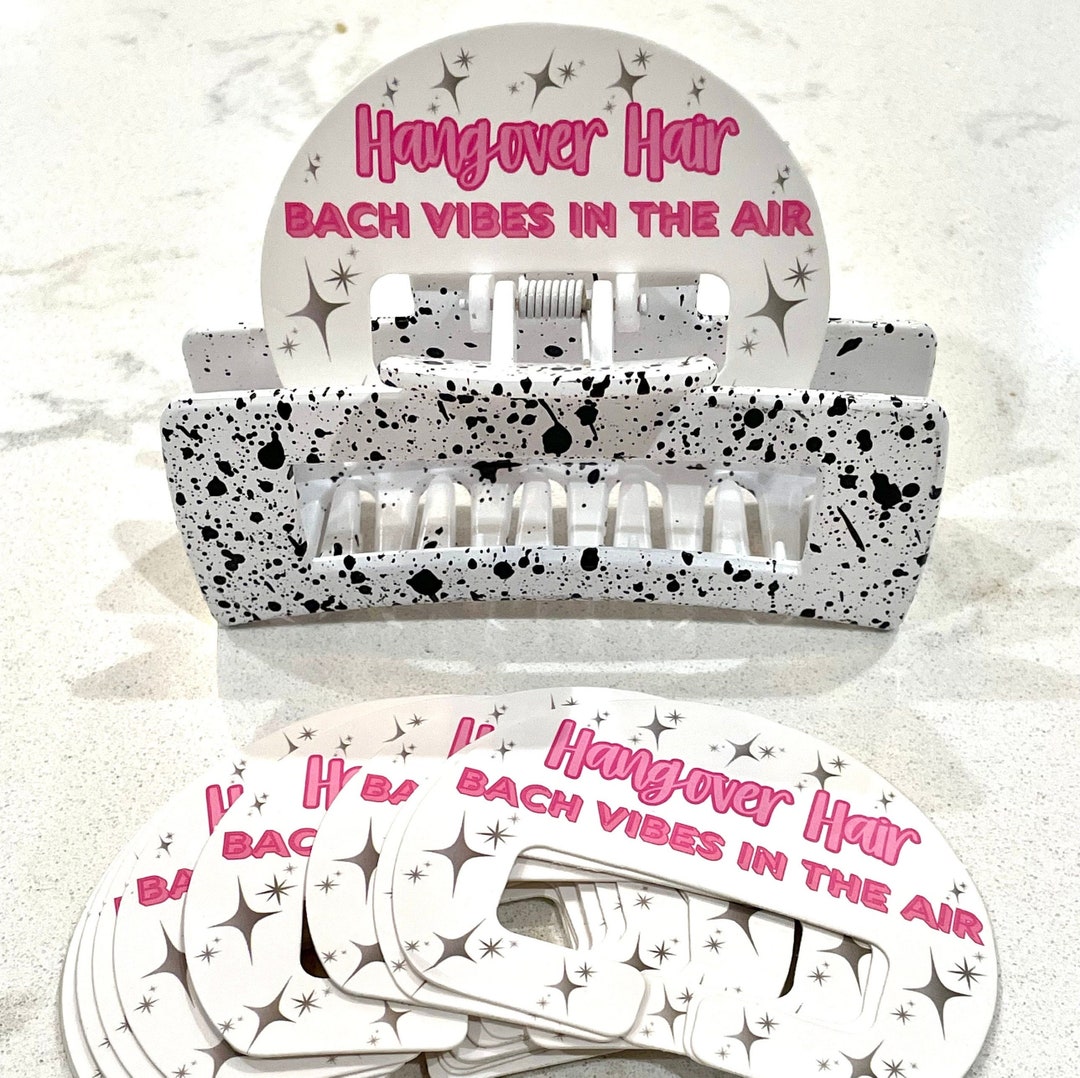 Bachelorette Party Favor, Hair Clips for Women, Bridal Party Custom ...