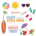 Beach, Vacation, Summer Time SVG and PNG Bundle-15 Total - Etsy