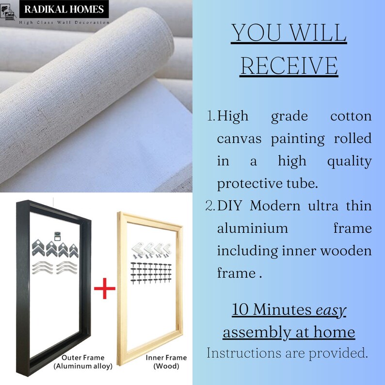 Vibrant Tree of Positive Energy Painting Large Handmade Abstract Art ...