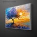 Tree Wall Art Large Painting of Positive Energy Handmade Abstract Wall ...