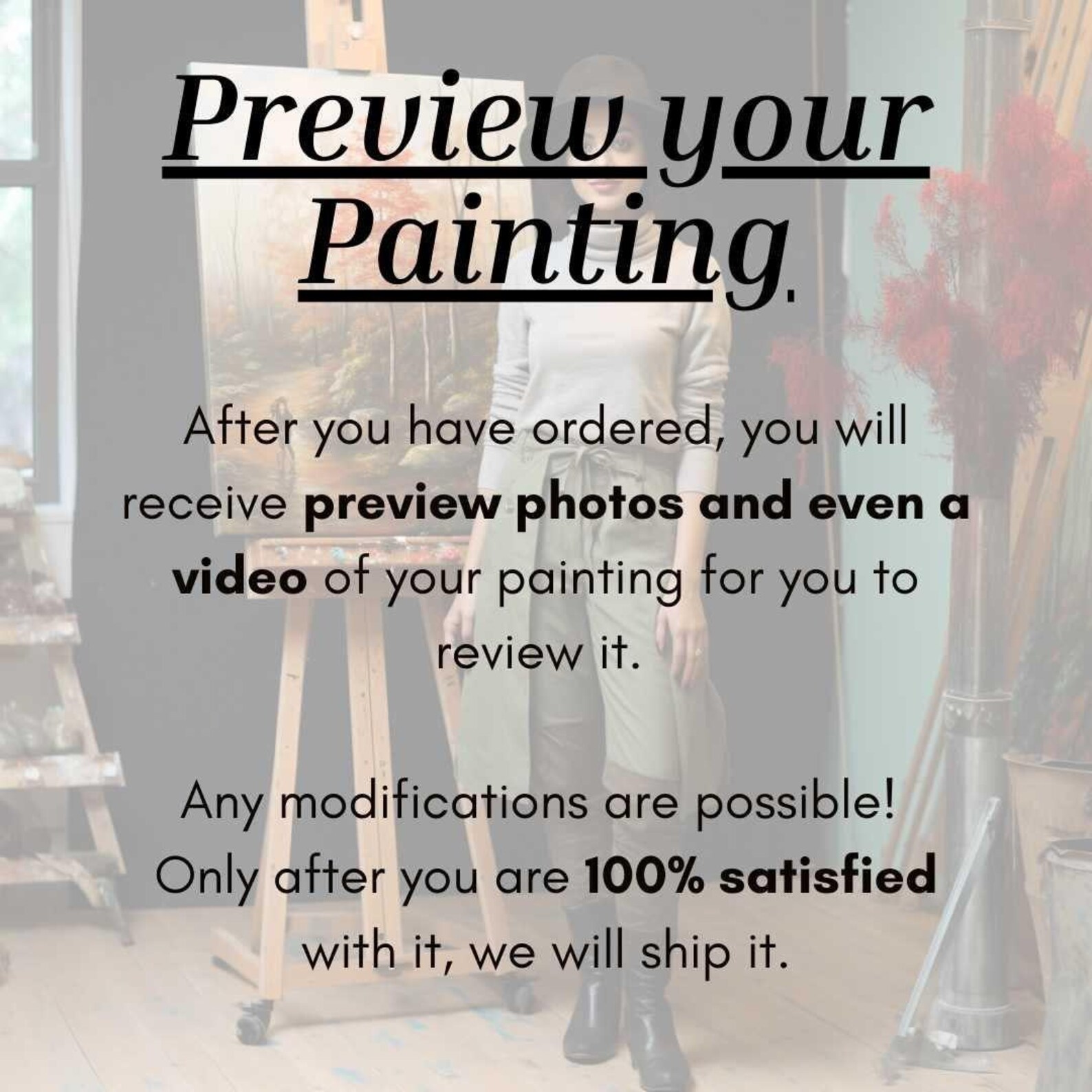 Vibrant Tree of Positive Energy Painting Large Handmade Abstract Art ...